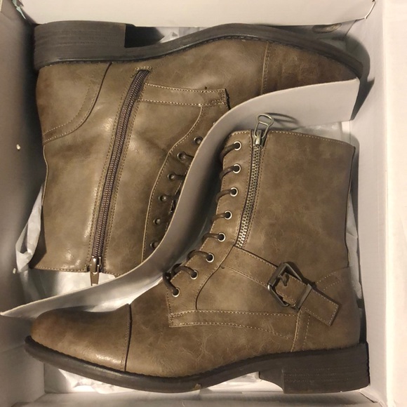 Call It Spring | Shoes | Distressed Combat Boots | Poshmark